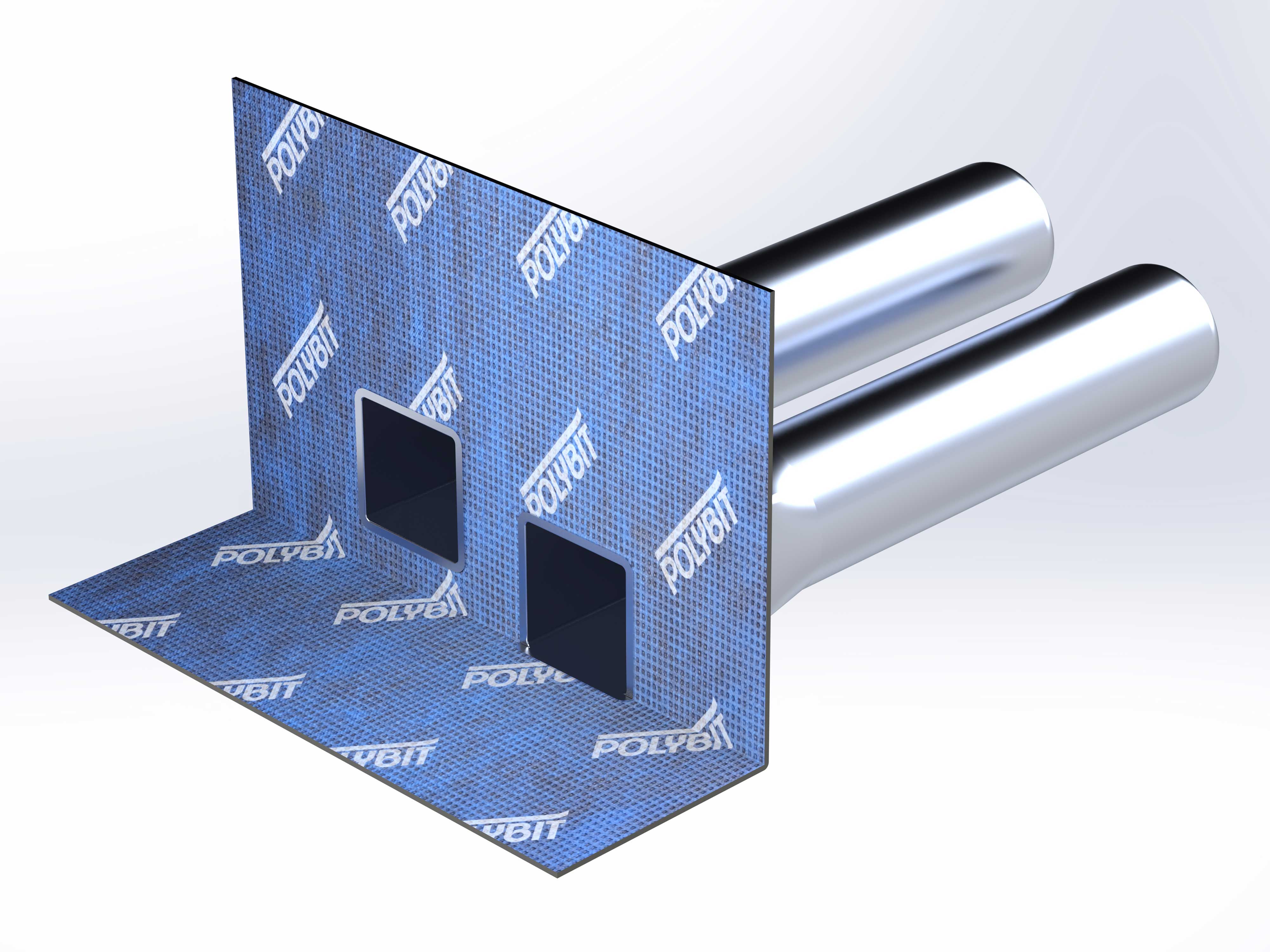 Polybit – Attika-Quadrat-Ablauf